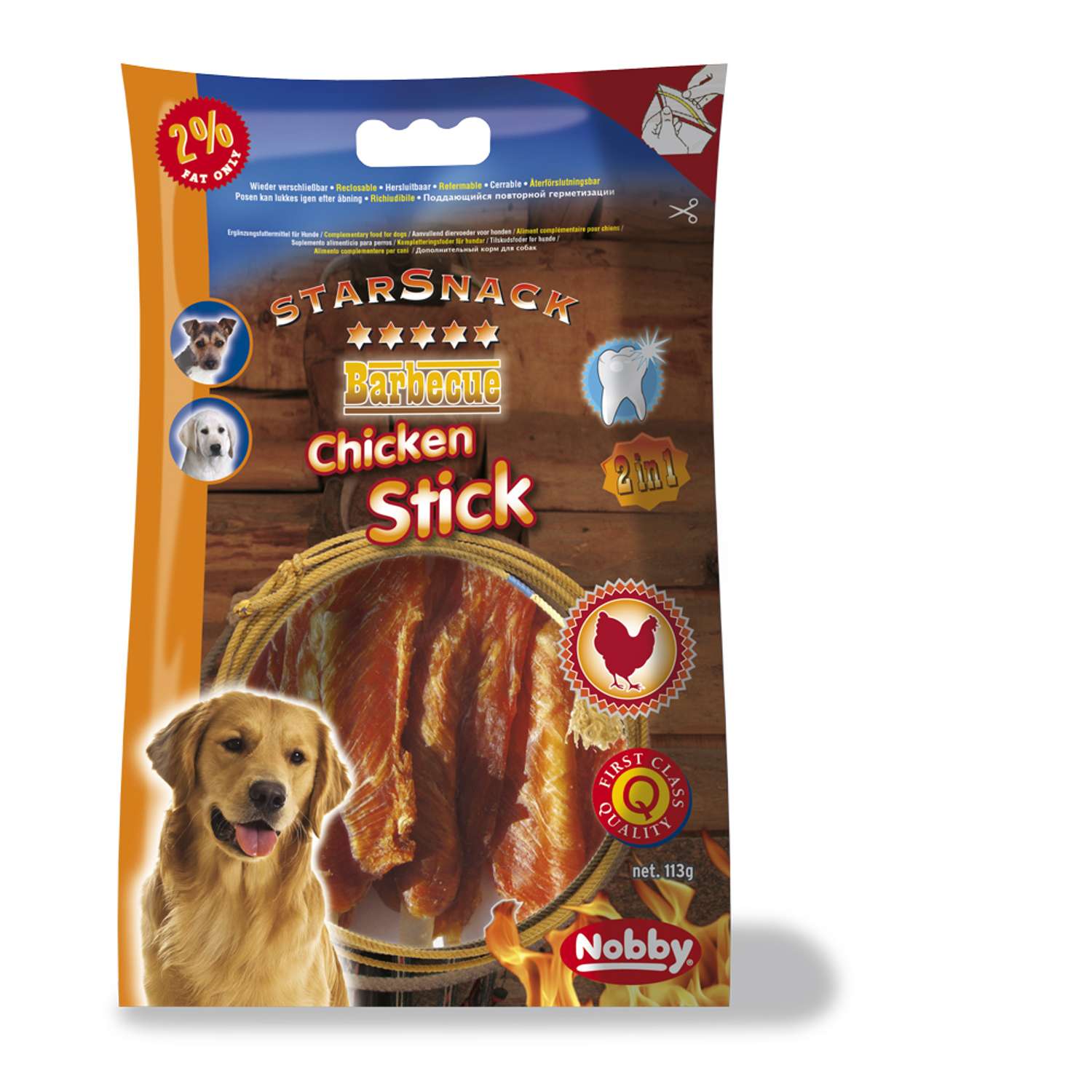 StarSnack Barbecue Chicken Stick - Foder & Fritid