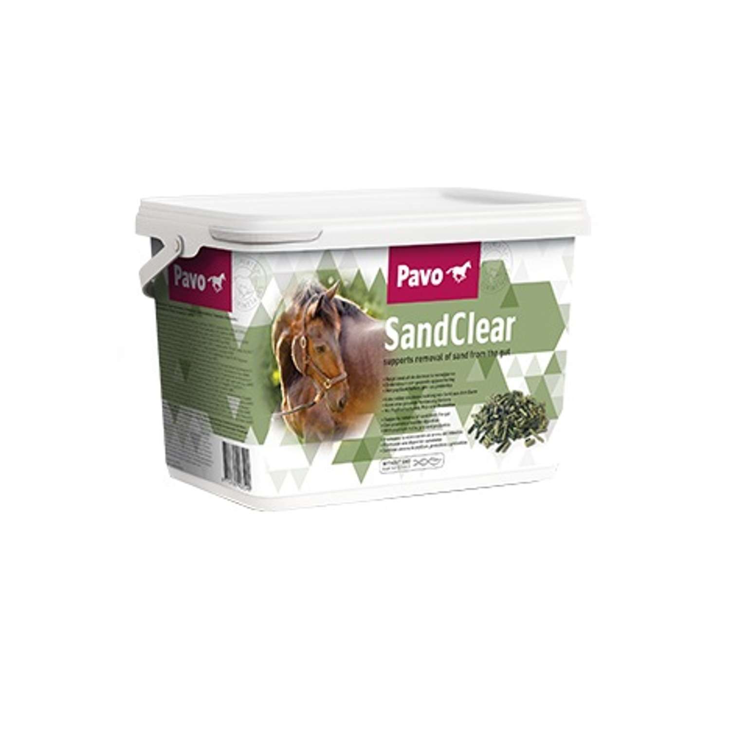 Pavo SandClear 2kg - Foder & Fritid